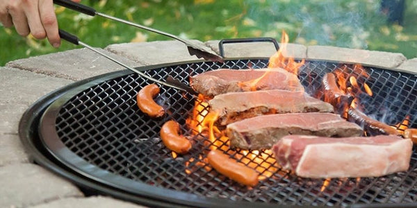Round Brick Bbq