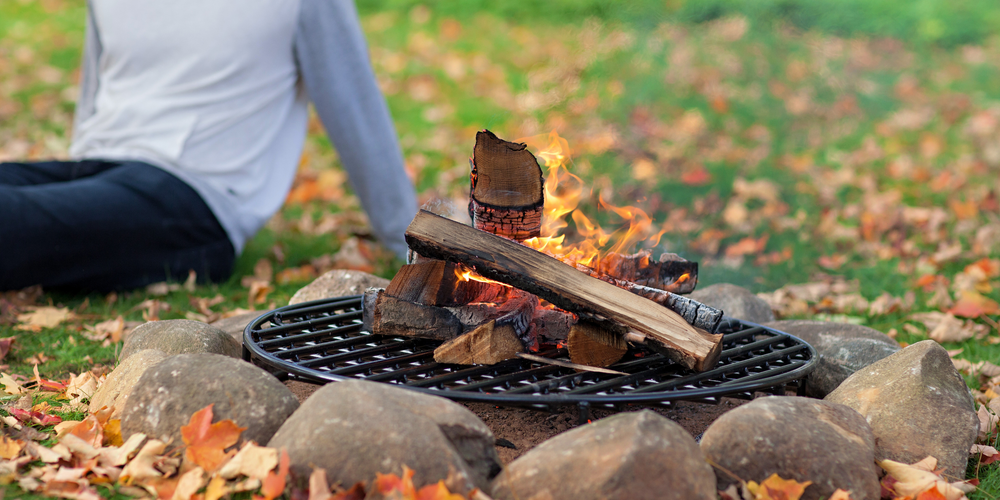 How the Right Fire Pit Grate Can Totally Change Your Backyard Fires