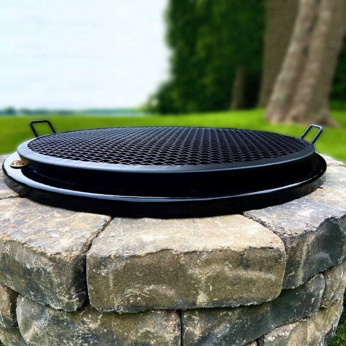 Fire Pit BBQ Grilling Grate | Fire Pit Grill Grates | Walden Backyards
