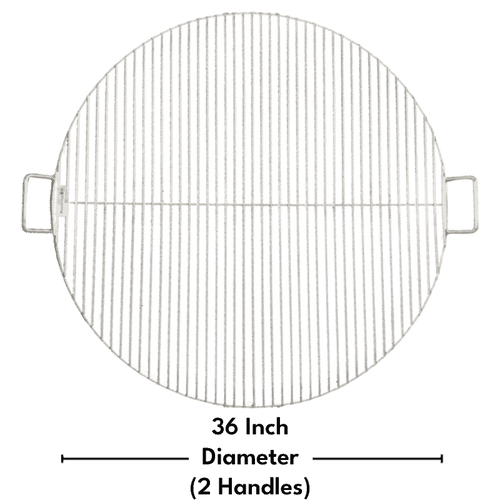 Stainless Steel Fire Pit BBQ Grilling Grate | Walden Backyards