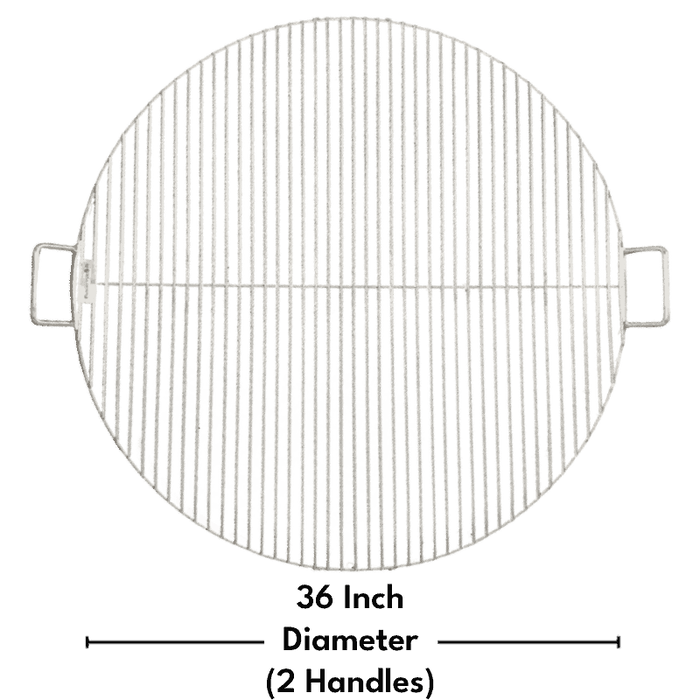 Stainless Steel Fire Pit BBQ Grilling Grate | Walden Backyards
