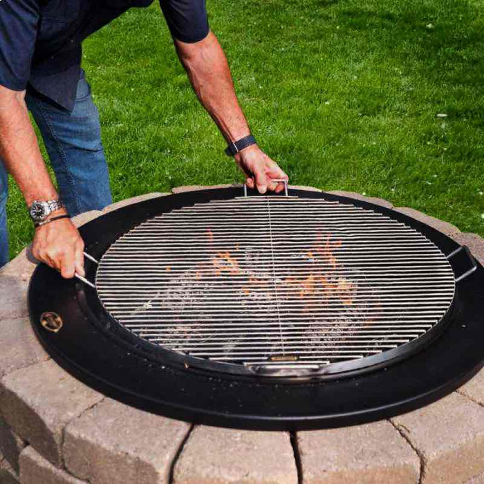 Fire Pit Grates Collection | Fire Pit Cooking Grates | Walden Backyards