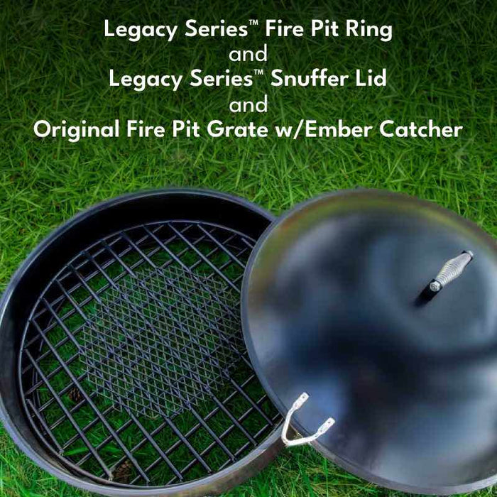 30" Fire Pit Ring for Bonfires and Cooking | Durable Fire Rings ...