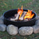 30" Fire Pit Ring for Bonfires and Cooking | Durable Fire Rings ...